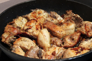 Pollo al Ajillo - Garlic Chicken - Traditional Spanish Recipe