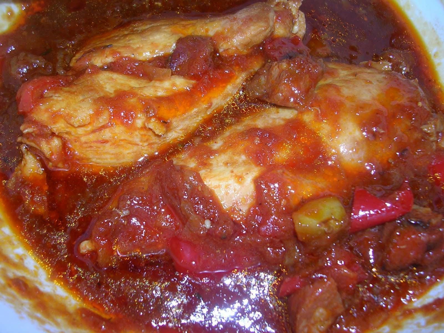 Basque Chicken Traditional Spanish Recipe